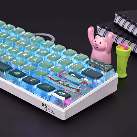 Fogruaden Pudding Keycaps 60 Percent 118 Dye