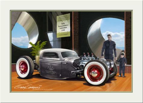 Gary Campesi Hot Rods Automotive Art Car Art