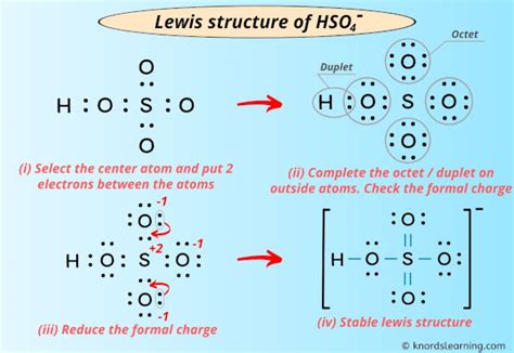 Hso4 Lewis Structure