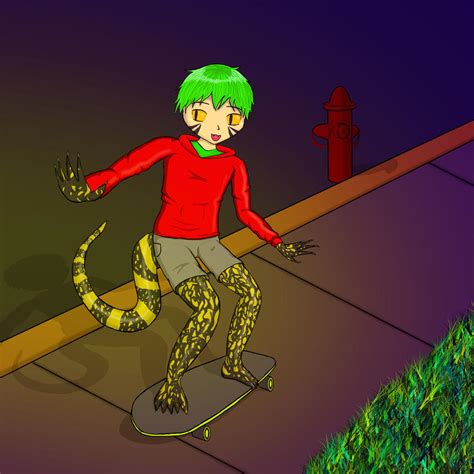 Lizard Boy~ By Joshpoint0 On Deviantart