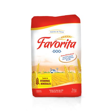 Harina De Trigo 000 Favorita Con Vitaminas 1 Kg Carrefour