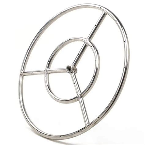 Grand Canyon 6 To 48 Outdoor Three Spoke Stainless Steel Fire Ring