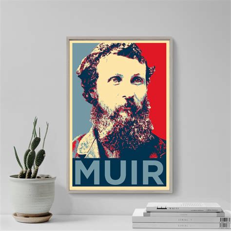 John Muir Original Art Print Photo Poster T Wall Decor