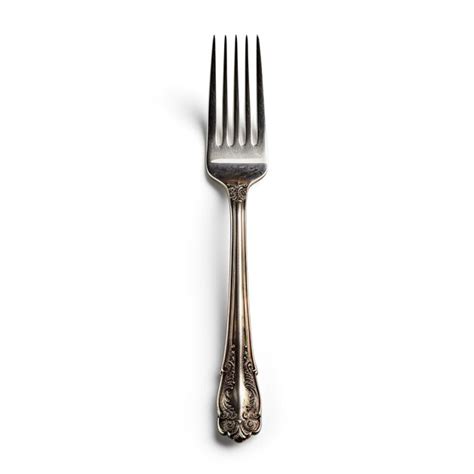 Premium Ai Image Fork Isolated On White Background