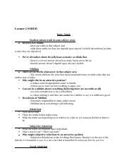 SSH Lecture Docx Lecture SSH Topic Truth Realism About Truth In Some Subject Area