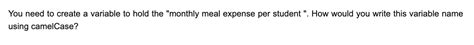 Solved Write A Python Statement That Assigns A Variable The