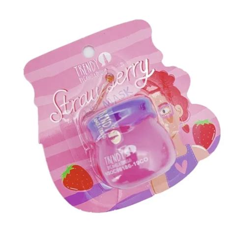Hidratante Reparador De Labios Strawberry Trendy Kroma Space