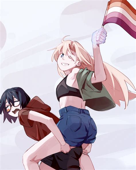 Kamikoshi Sorawo And Nishina Toriko Urasekai Picnic Drawn By