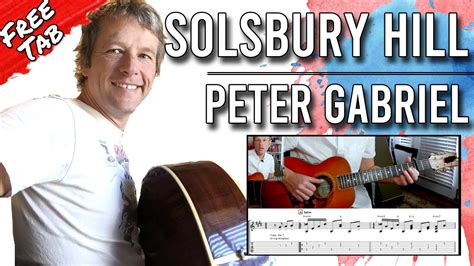 Solsbury Hill Guitar Lesson Peter Gabriel Youtube