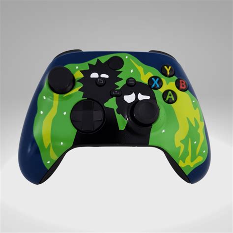 Rick And Morty Inspired Xbox Series Xs Controller Undead Gaming