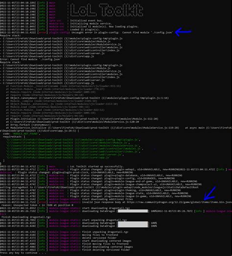 Cant Launch The Prod Kit It Cant Find The Configjson And New Patch From Cdragon · Issue