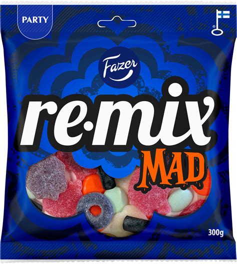 Fazer Remix Mad Candy Bag 300g Suomikauppa Fi