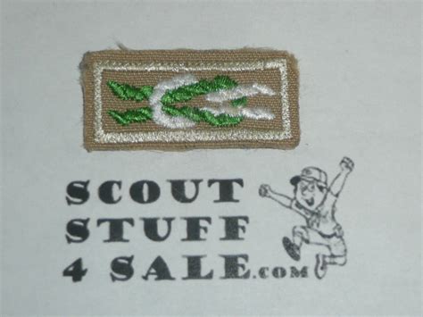 Scoutmasters Scouters Key Award Knot On Tan With Tan Bdr 1983 Current