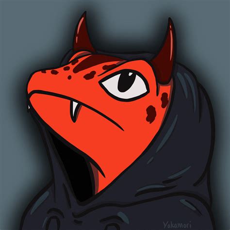 Demon Lizard By Yakamori On Deviantart