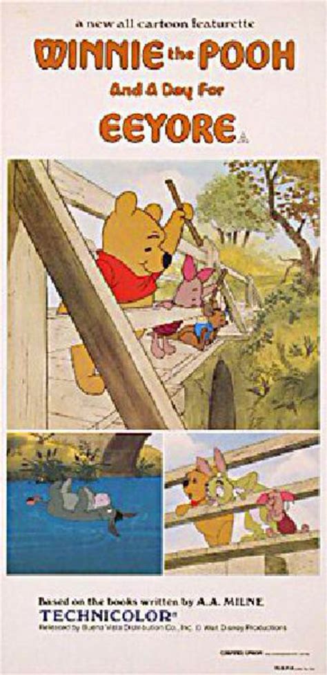 Winnie The Pooh And A Day For Eeyore Original 1983 Australian Daybill