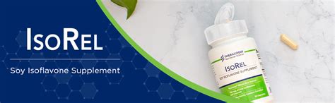 Theralogix Isorel Whole Soybean Extract Capsules Soy