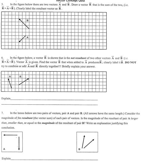 Texts Conceptquiz 5 In The Figure Below There Are Two Vectors A And B