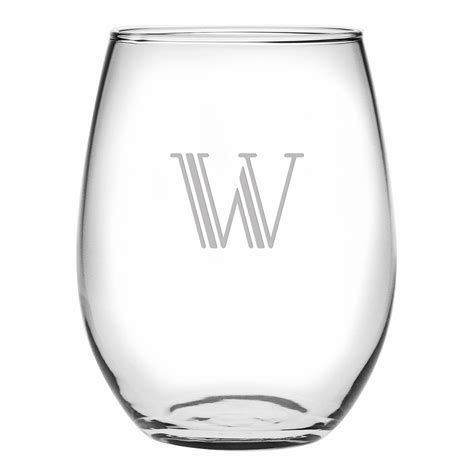 Monogram Initials Susquehanna Glass Company