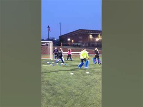 Field Hockey Goalkeeping Footwork Drill Youtube