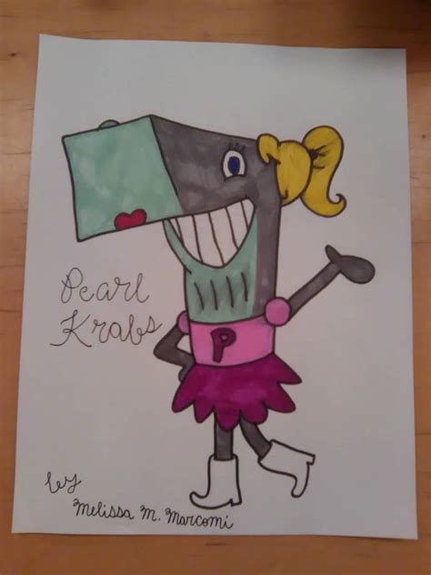 Pearl Krabs Hand Drawn By Mmmarconi127 On Deviantart