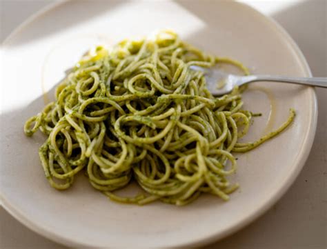 Green Pesto Pasta Recipe Goop