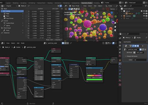 Animation How Do I Programmatically Control The Color Of Instances Blender Stack Exchange