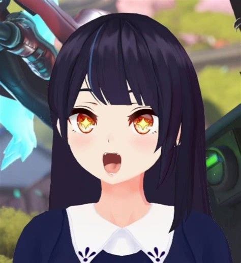 이세계 아이돌 릴파 캐릭터 초상화 귀여운 그림 캐릭터 일러스트