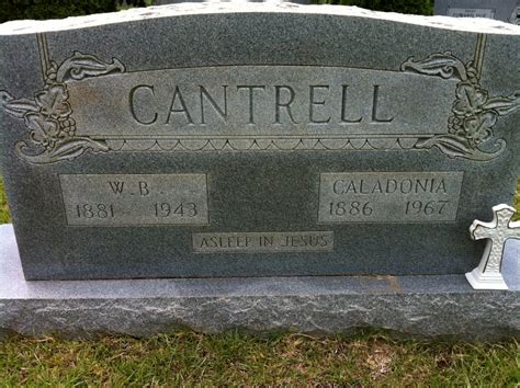 William Benjamin Cantrell 1881 1943 Find A Grave Memorial