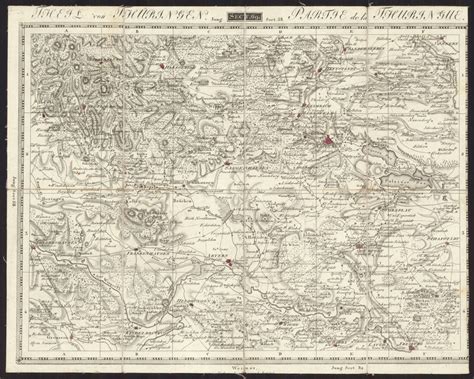 Sect 69 Theil Von Thuringen Partie De La Thuringue David Rumsey