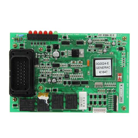 Generac 0g5884 Use 0g58840srv Oem Rv Generator Pcb Printed Circuit Boa