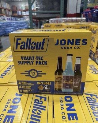 Fallout X Jones Soda Co Vault Tec Supply Pack Costco Exclusive