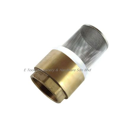 Senco Foot Valve Cw Female Brass Suction Strainer Shopee Malaysia