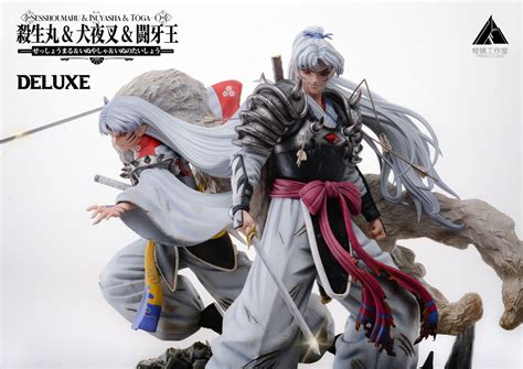 Inuyasha Sesshoumaru And Inuyasha And Toga 15 Resin Statue Von Prism
