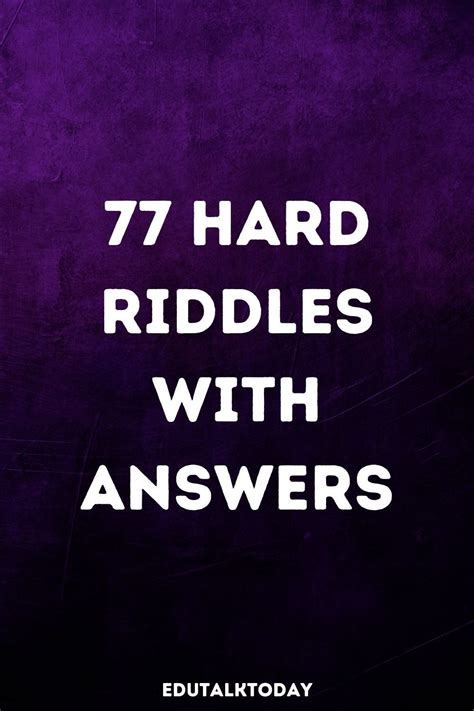 136 riddles with answers the ultimate list – Artofit