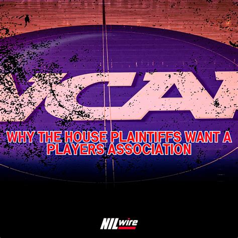 🏅why The House Plaintiffs Want A Players Association