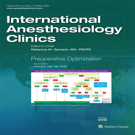 International Anesthesiology Clinics