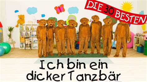 🇩🇪 Ich Bin Ein Dicker Tanzbär Singen Tanzen Und Bewegen