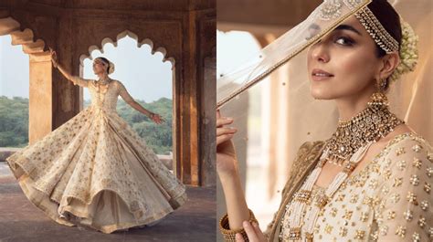 Maya Ali Exudes Regality In Ivory Bridal Attire [images] Lens
