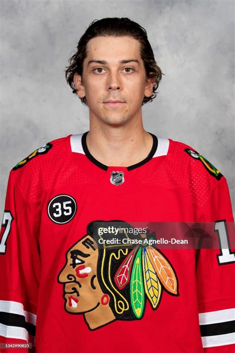 Dylan Strome Of The Chicago Blackhawks Poses For His Official News Photo Getty Images