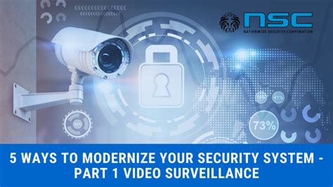 5 Ways To Modernize Your Security System Part 1 Video Surveillance