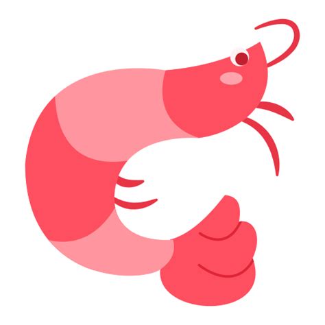 Shrimp Free Animals Icons