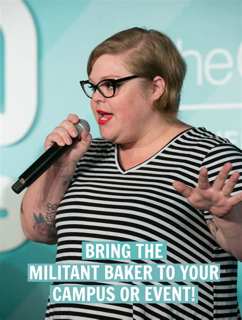 Bring The Militant Baker To Your Campus Or Event The Militant Baker