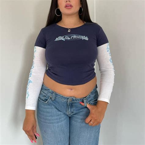 Double Layer Tee The Coolest Vintage Old Navy 2000s Depop
