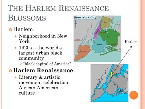 Ppt The Harlem Renaissance And Great Migration A New Era Of African