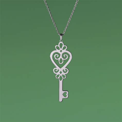 Prívesok Kľúč Spomienok Srdce 1 KatarínaŽiak