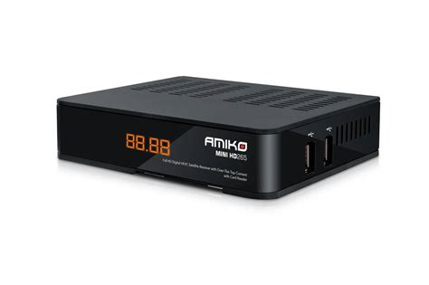 Amiko Mini Hd265 Full Hd Dvb S S2 Satellite Receiver