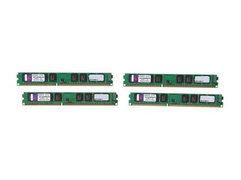 Kingston 32gb 4 X 8gb Unbuffered Ddr3 1333 Server Memory Model Kvr1333d3n9k4 32g