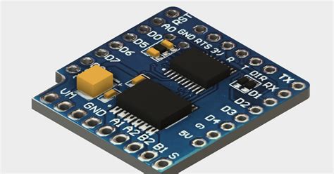 Wemos D1 Mini Motor Shield Autodesk Community Gallery