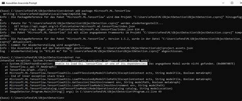 Unable To Load Dll Tensorflow Or On Of His Dependencies · Issue 1 · Mdfarragheriml · Github