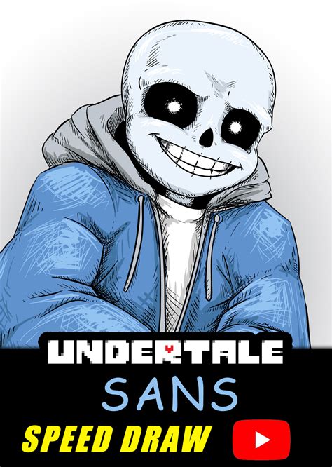 Speed Draw Of Undertale Sans